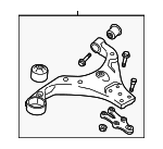 KIA 54501-2E001(replace:54501-1F000,54501-1F010) Lower Control Arm