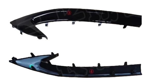 GWM 2803127XST1 Front Bumper Left Central Garnish