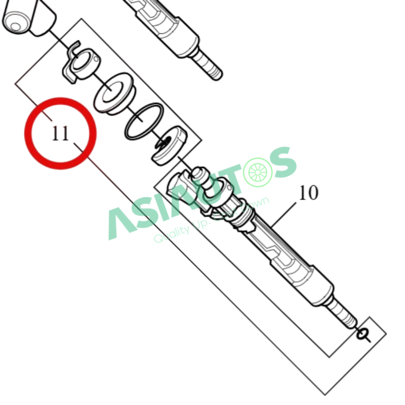 MAD205 | MAXUS/LDV D90 2.0T Diesel 2022 Engine injector seal after-sal