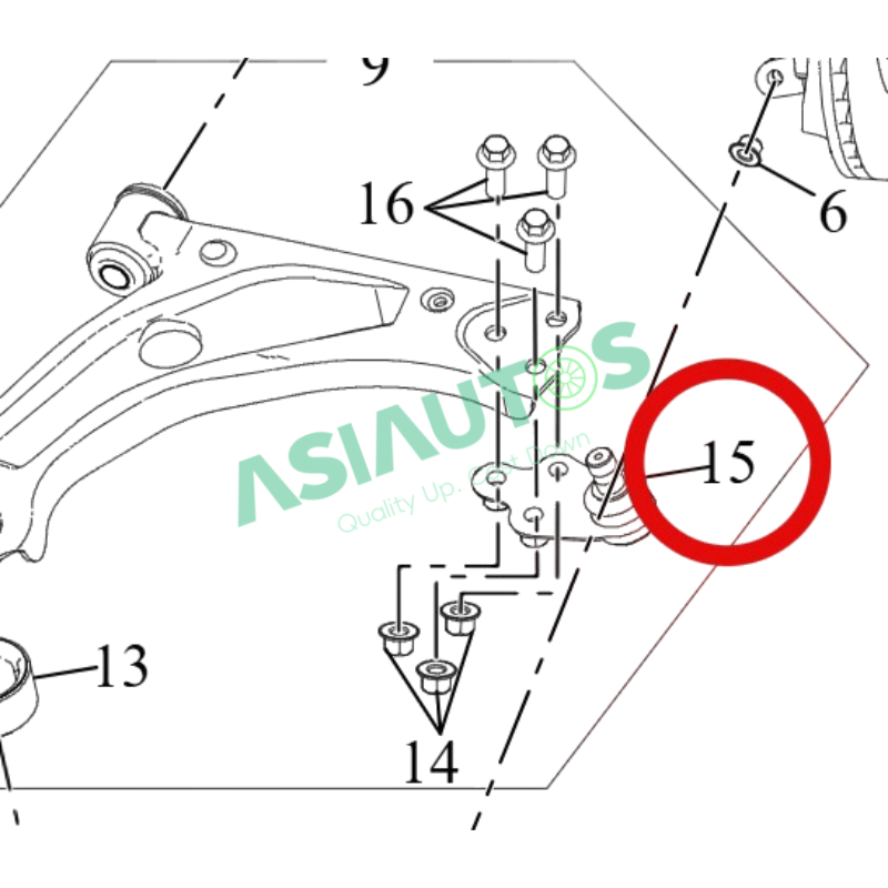 MA6545 | MAXUS/LDV D60/EUNIQ 6/MIFA6 SGE 1.5T Plus 2021 Front control