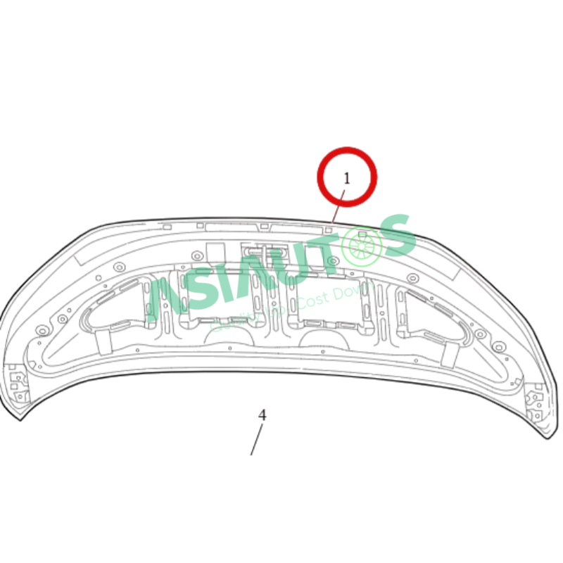 MA7052 | MAXUS/LDV Deliver7/eDeliver7 2025 Engine hood assembly C00370