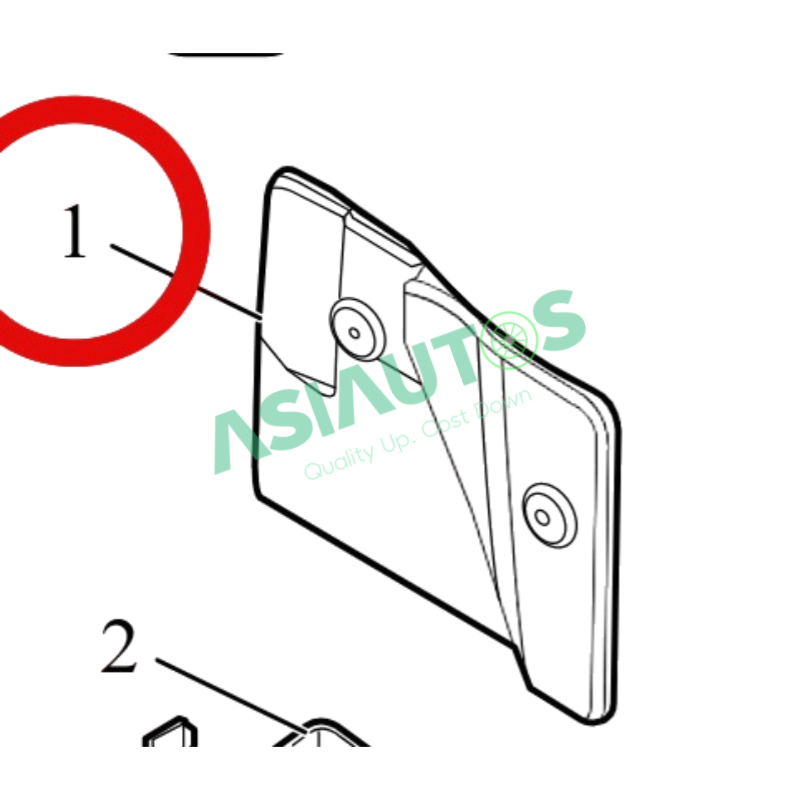 MA7092 | MAXUS/LDV Deliver7/eDeliver7 2025 Front fender - right C00413